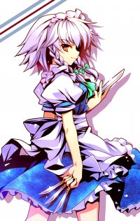 Sakuya Izayoi - stop time, throw knives | Данная группа посвящена нашей ...